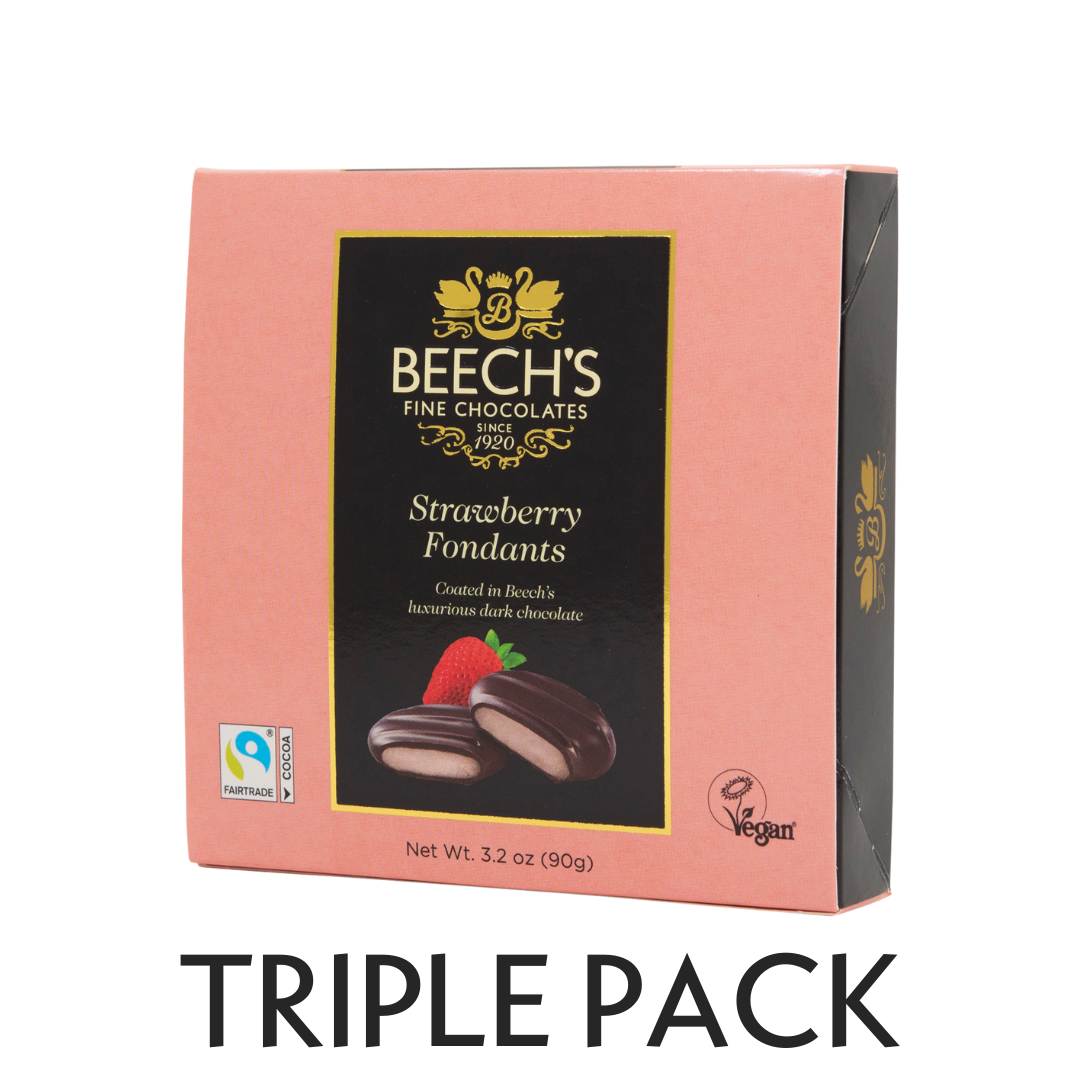 Strawberry Fondants Triple Pack (270g) – Beech's Fine Chocolates